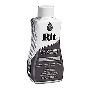 Rit All-Purpose Liquid Dye, Charcoal Grey , 8 oz