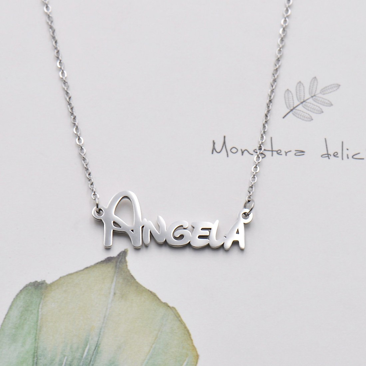 ZAloha Custom Name Necklace Personalized Brandon