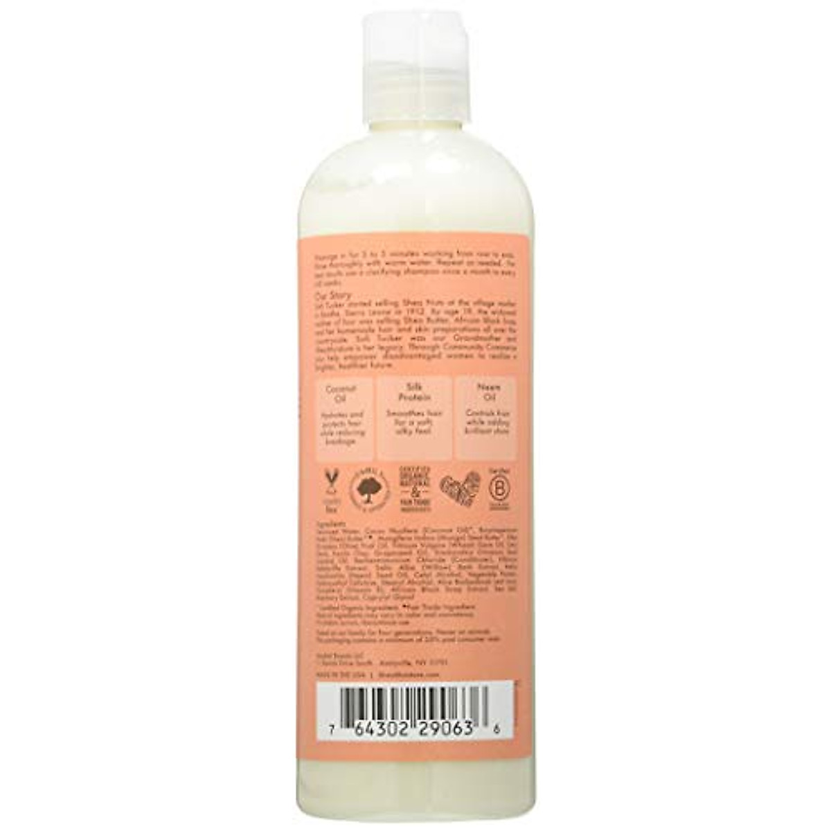 Shea Moisture Coconut & Hibiscus Co-Wash Conditioning Cleanser, 12 Ounce