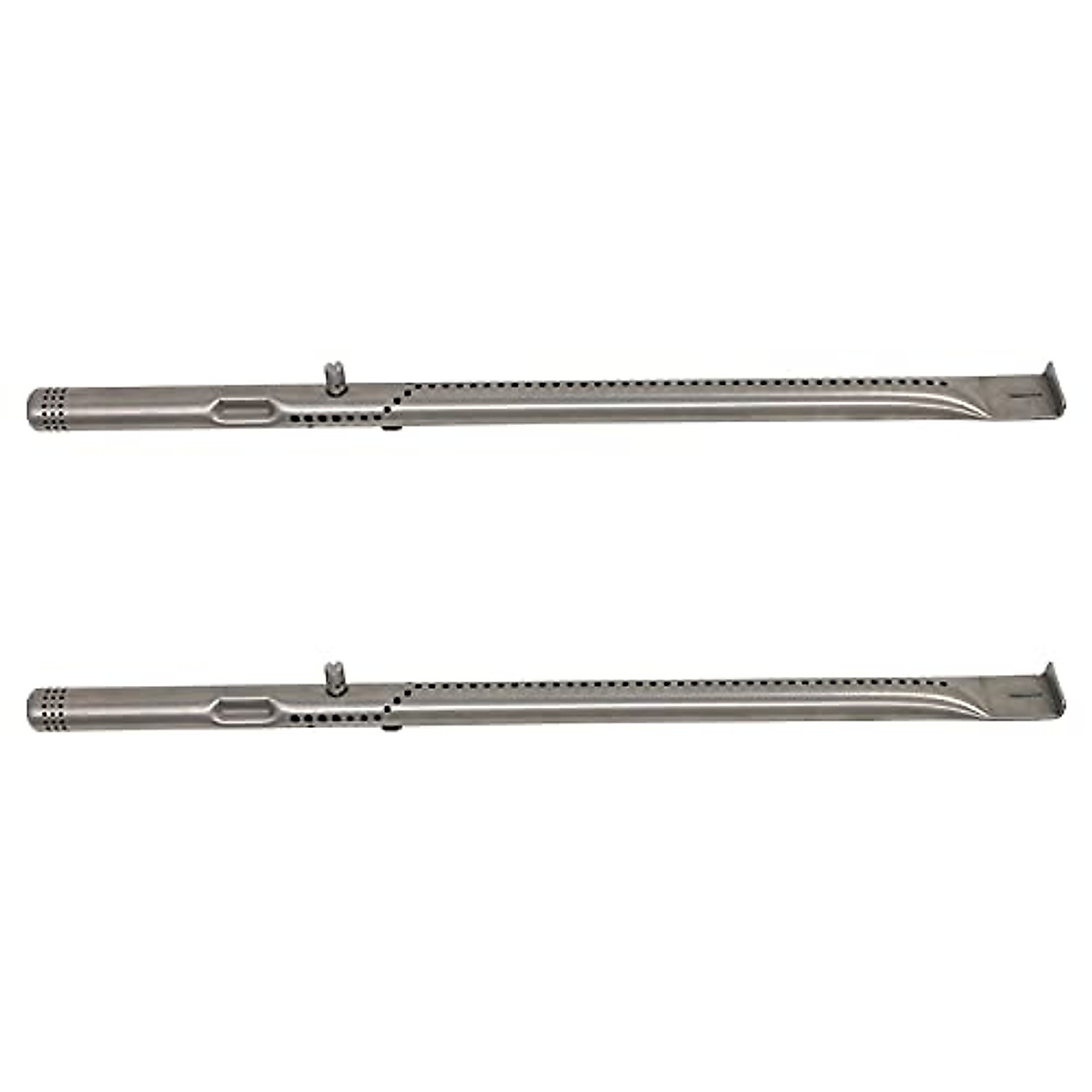 UpStart Components 2-Pack BBQ Gas Grill Tube Burner Replacement Parts for Charbroil 463642116 - Compatible Barbeque Stainless Steel Pipe Burners