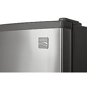 Kenmore Top-Freezer Refrigerator with Ice Maker and 21 Cubic Ft. Total Capacity, Stainless Steel