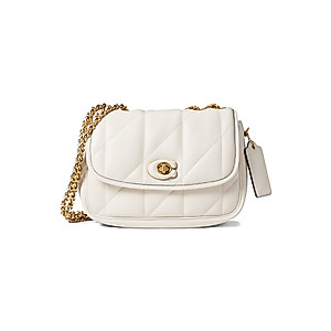 Coach Quilted Pillow Madison Shoulder Bag Chalk One Size