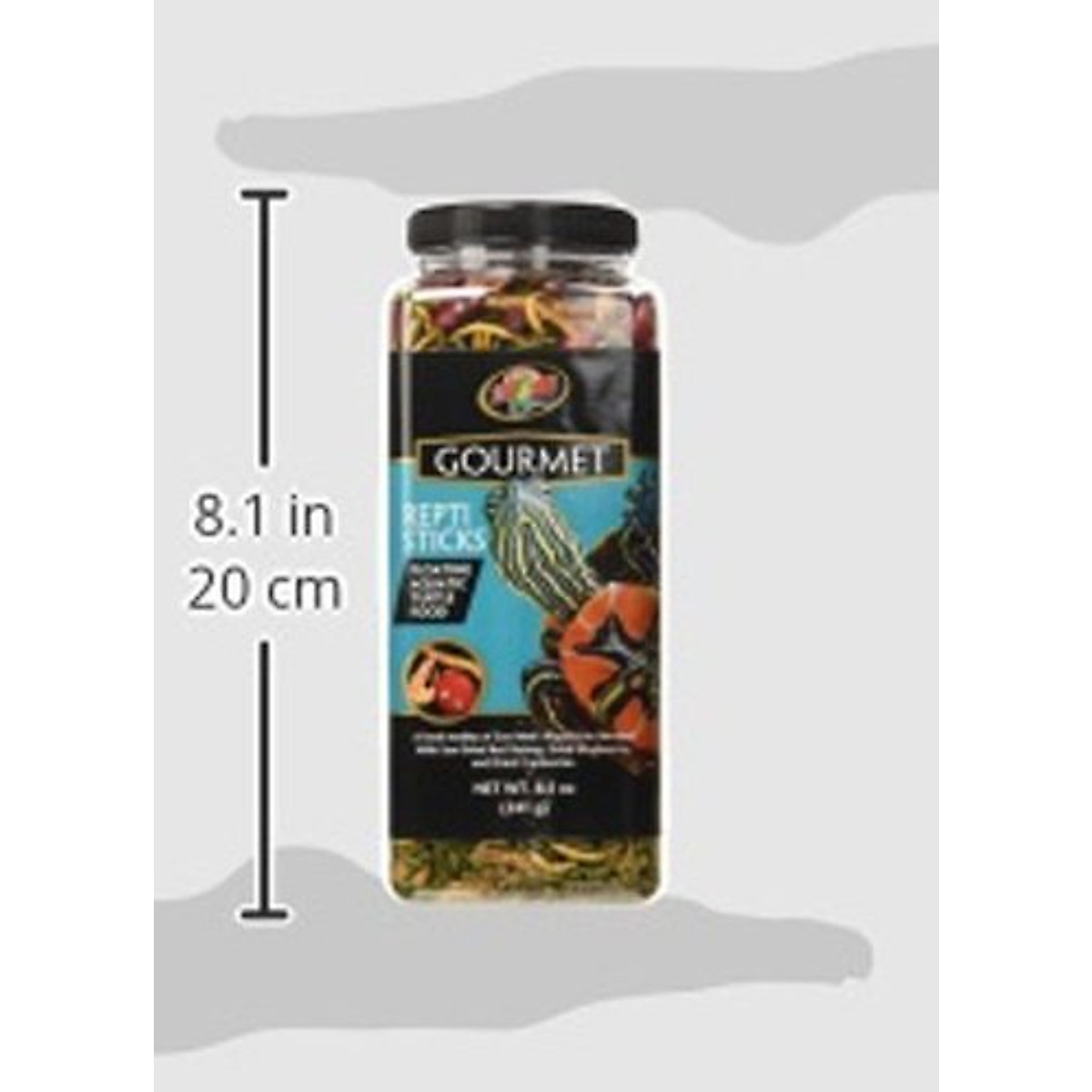 (2 Pack) Zoo Med Gourmet Reptisticks For Aquatic Turtles, 8.5 oz