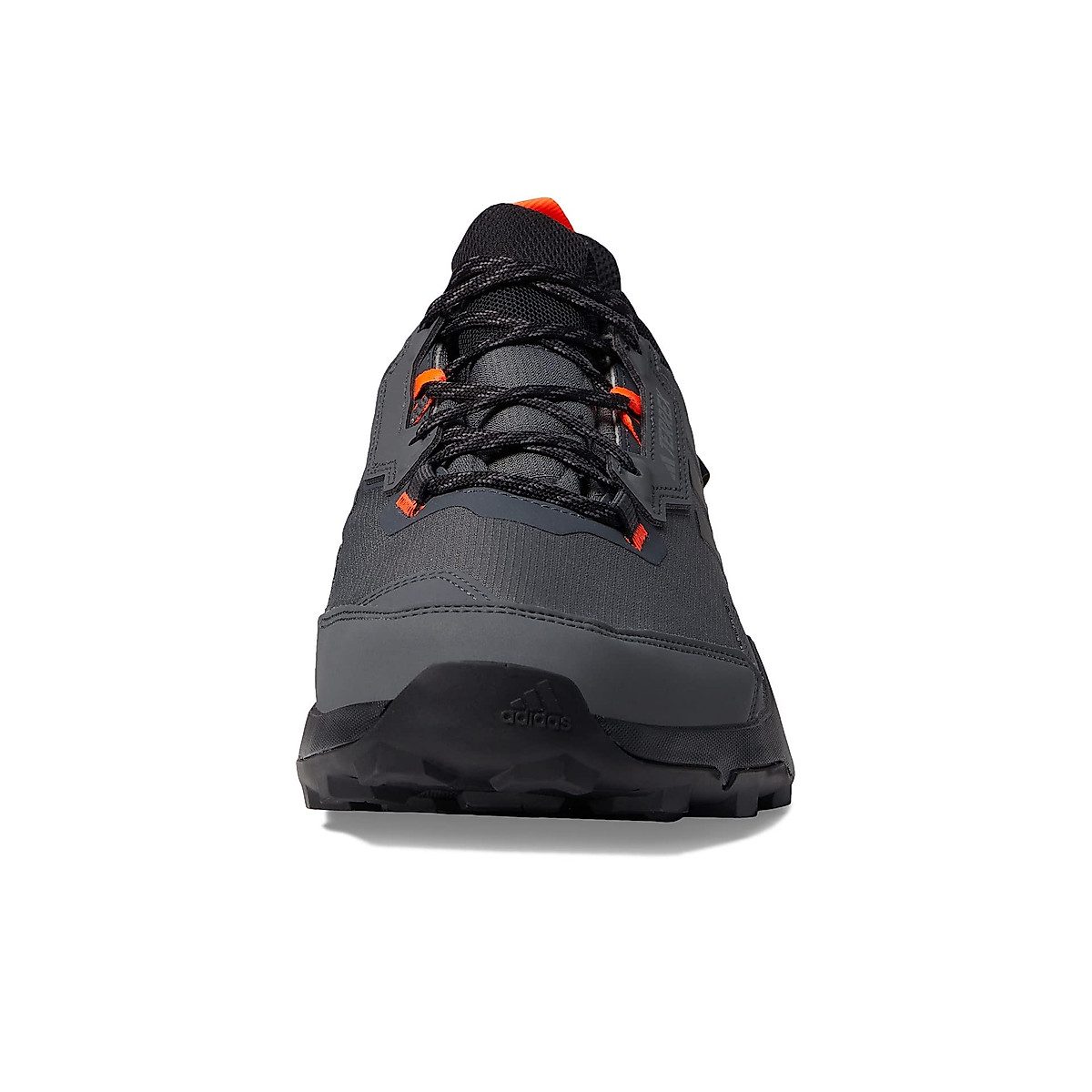 adidas Men's Terrex AX4 GORE-TEX Hiking Sneaker, Grey/Grey/Solar Red, 11