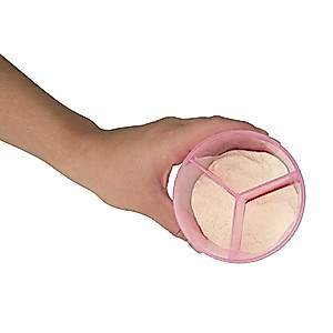 Dr. Brown's Travel Formula Dispenser with Lid, BPA Free - Pink - Holds 27oz