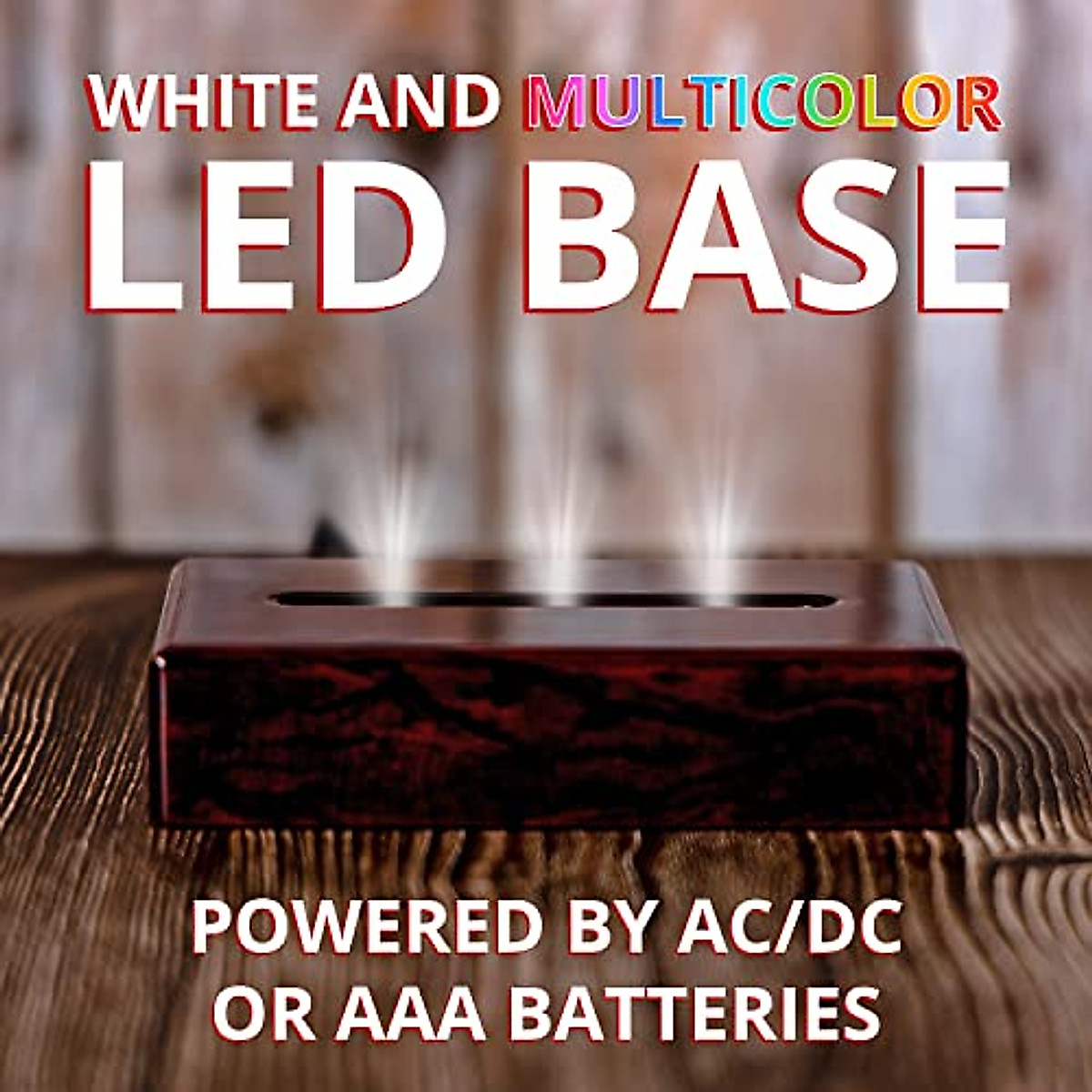 3D Laser Gifts Personalized Gift for Mom, Unique Home Decor, Custom Laser Etched Glass | Birthday, Anniversary, Wedding, Mother’s Day, Father’s Day, Christmas, Holiday | 3D Photo Crystal Rectangle