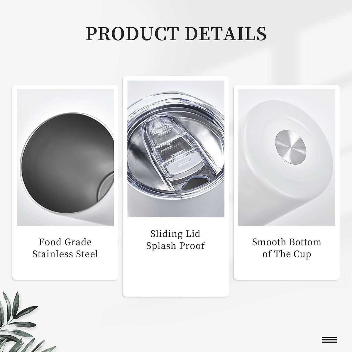 Mount Hour Cartoon Mushroom Stainless Steel Insulated Tumbler 20 OZ, Colorful Forest Coffee Mug Cup with Splash-Proof Lid and Straw for Car Home Office Outdoor Travel