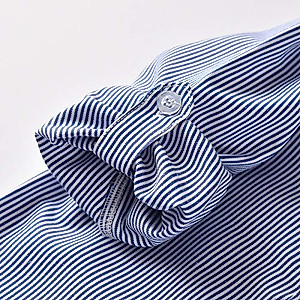 Baby Boys Long Sleeve Gentleman Outfits Suits Set,Shirt+ Pants+Suspenders,6-9M