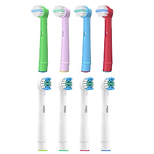 VINFANY 8PCS Toothbrush Head for Oral b,Replacement Toothbrush Heads Compatible for Braun Electric Rechargeable Toothbrush, for Vitality 3D All 8 Pack