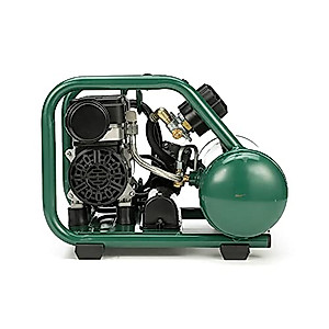 Rolair AB5PLUS 1 Gallon 0.5 HP 90 PSI Ultra Quiet Lightweight Portable Pump Electric Air Compressor
