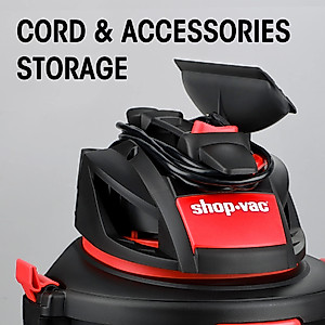 Shop-Vac 5 Gallon 3.5 Peak HP Wet/Dry Vacuum, Portable Heavy-Duty Shop Vacuum 3 in 1 Function with Attachments for House, Garage & Workshop, 71-5760588