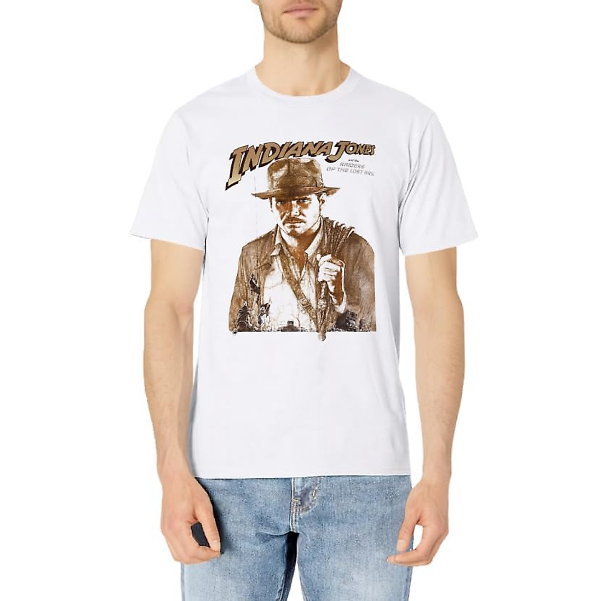 Indiana Jones Raiders Of The Lost Ark Tonal Movie Poster T-Shirt