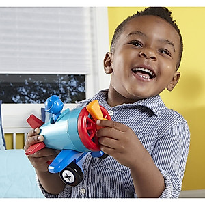 Learning Resources 1-2-3 Build it! Car, Boat, Plane, 15 Pieces