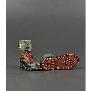 HiPlay 1/6 Scale Figure Shoes, Sneakers, Boots, Leather Shoes for 12 inch Male Action Figure Phicen/TBLeague ACC001