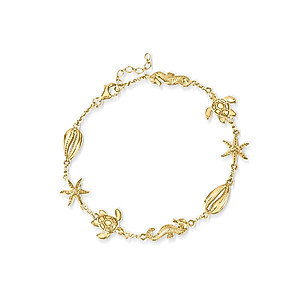 Ross-Simons Sea Life Anklet