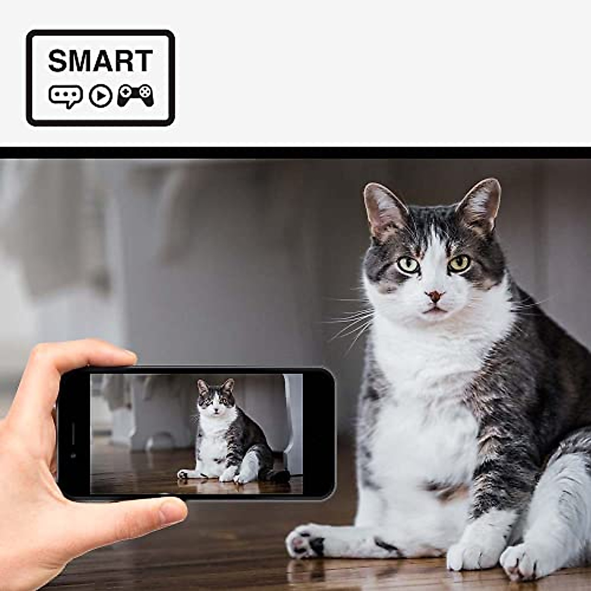 Acer DA320Q bemiiix 31.5” HD (1366 x 768) VA Smart Monitor | Streaming TV (Tuner-Free), Netflix, YouTube & More | Wi-Fi 5 | BT 5.0 | 3 x HDMI 1.4, 1 x S/PDIF, 1 x CVBS, 2 x USB 2.0 & 1 x RJ-45