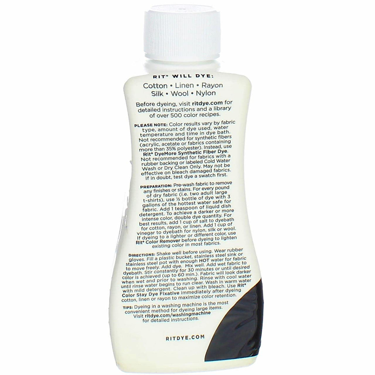 Rit 8 Fl. Oz. Liquid Black Dye