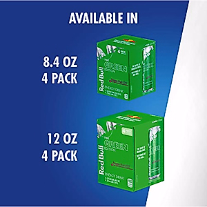 Red Bull Green Edition Dragon Fruit Energy Drink, 12 Fl Oz, 4 Cans
