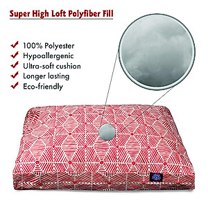 Majestic Pet Charlie Salmon X-Large Rectangle Bed