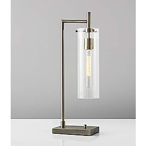 Adesso 3852-21 Dalton Table Lamp, Antique Brass