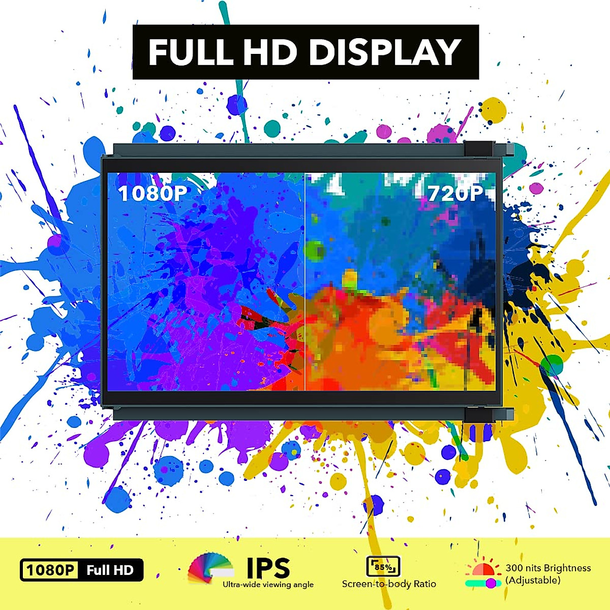 Mobile Pixels Duex Max 14.1" Full HD LCD Monitor Mallard Green 1011007P02 , (Renewed)