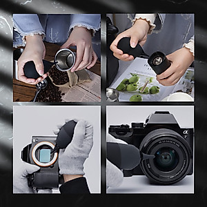 VSGO V-B01E Camera Cleaning Blower with Filter, Tumbler Design Lens Cleaning Blower Compressed Air Compatible for Nikon Sony Canon Cameras Lens Cleaning