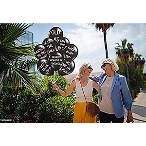 Funny Abusive Balloons | Fun Decoration for Adult Birthday Party | 8 Pack with Different Phrases (8 Pack)