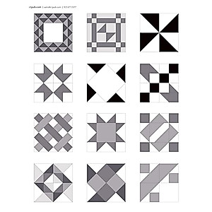 Quilt Builder Card Deck Set #2: 40 New Blocks, 8 New Layouts, Unlimited Possibilities