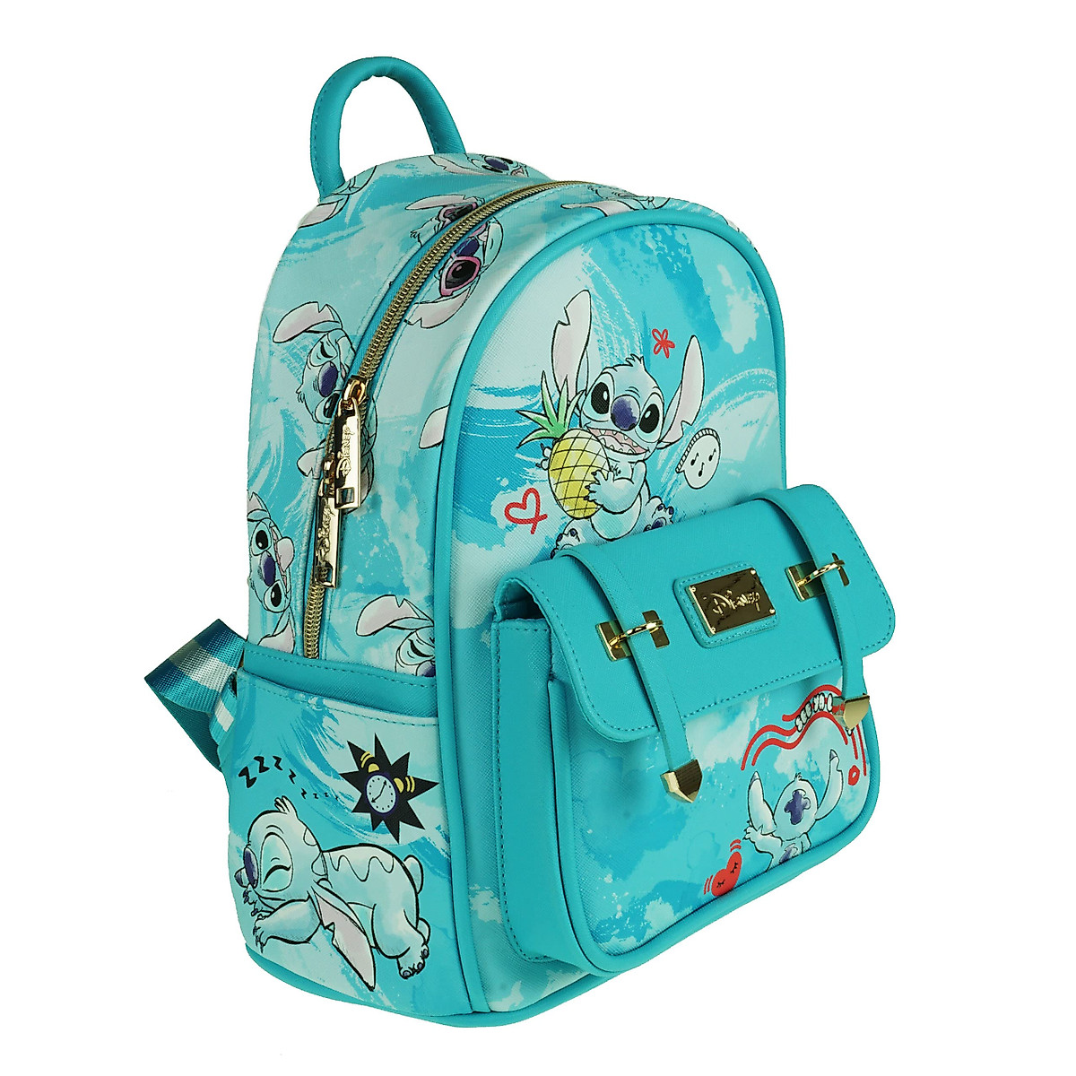 KBNL Stitch 11 Vegan Leather Mini Backpack A21949 Multicoloured Medium