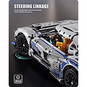 Nifeliz Genera Sports Car Building Toy Sets for Adults, A Colletible Supercar Model to Build and Display, Gift for Sports Car Fans and Adults (2,910 Pieces)
