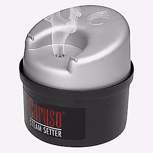 CARUSO 30 Piece Molecular Steam Hairsetter/Hot Rollers | 5 Size Rollers, Conditions as it Curls