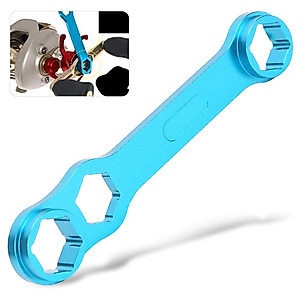 Fishing Reel Maintenance Tool, Professional Manufacturing Fishing Reel Repairing Tool for Disassembly of Three Size Crank Nuts