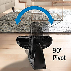 Honeywell 3 Speed/3 Blade Black 18 inch(s) Turbo Floor Fan