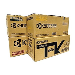 Kyocera TK5282K OEM Toner Set, B/C/M/Y