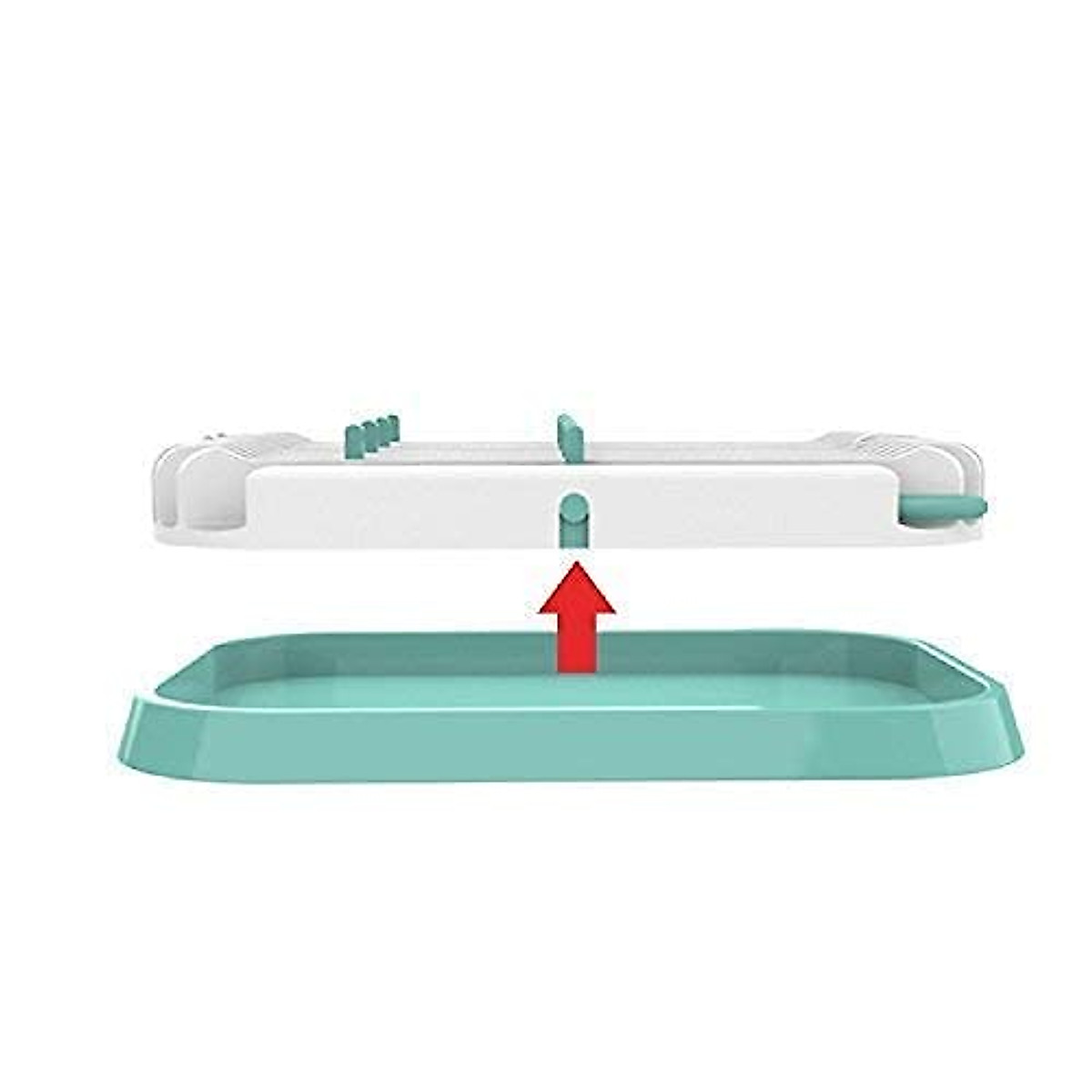 ComfZtar Baby Bottle Drying Rack Dryer Space Saving Travel Holder for Pump Cup Plastic Accessories