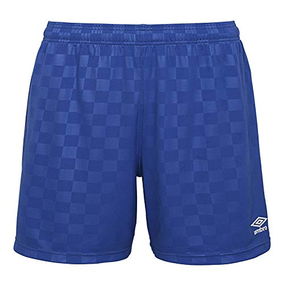 Umbro Women's Checkered Short, Royal Blue, Medium
