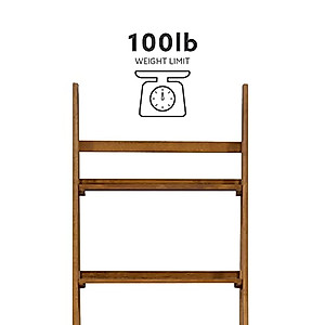 Melissa Mid-Century Bookcase, Walnut by Linon Large