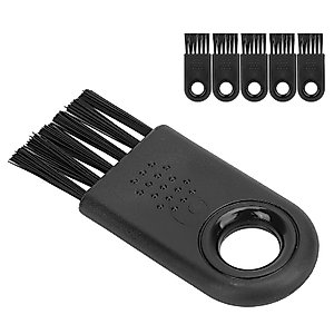 Shaver Cleaning Brush, Nylon Hair Durable Stable Electric Shaver Cleaning Brush Wearable 6Pcs for Household Cleaning for Computer Accessories