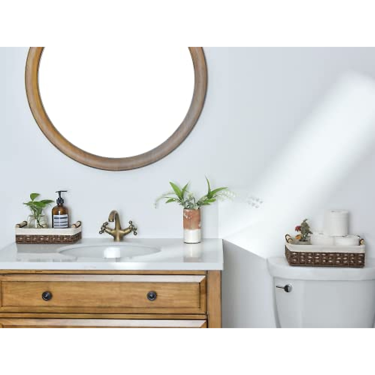 StorageWorks Open Home Storage Wicker Baskets