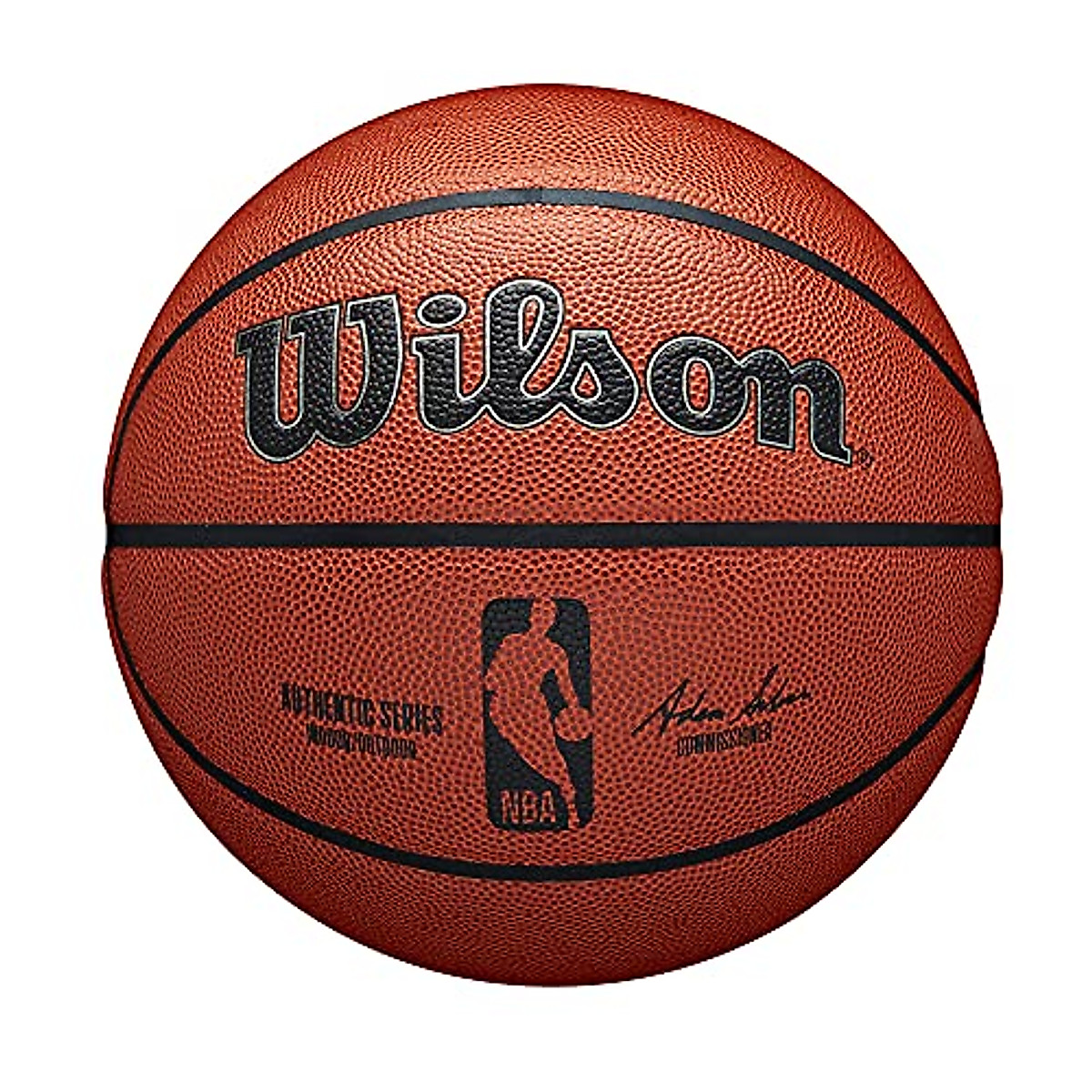 Wilson NBA Authentic Basketball - Indoor/Outdoor, Size 7 - 29.5 inch