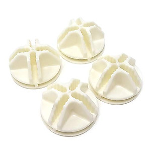 HONBAY 24PCS Wire Cube Plastic Connectors for Modular Storage Organizer Closet and Wire Shelving (Maximum Wire Diameter: 3.2mm)