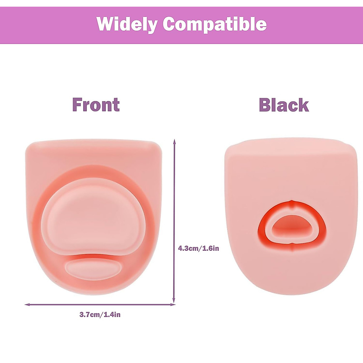 Gelecek 4pcs Replacement Stopper for Owala FreeSip, Water Bottle Top Lid Replacement Parts Compatible with Owala 19/24/32/40oz, BPA-Free Silicone Seal Bottle Cap Mouth Stopper Gasket, Pink