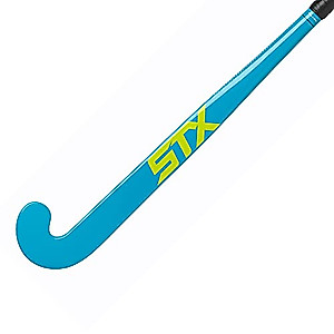 STX Field Hockey Start Pack - Junior with 34" Stick, Shin Guards, Bag & Balls, Black/Teal (FH 962 BE/34)