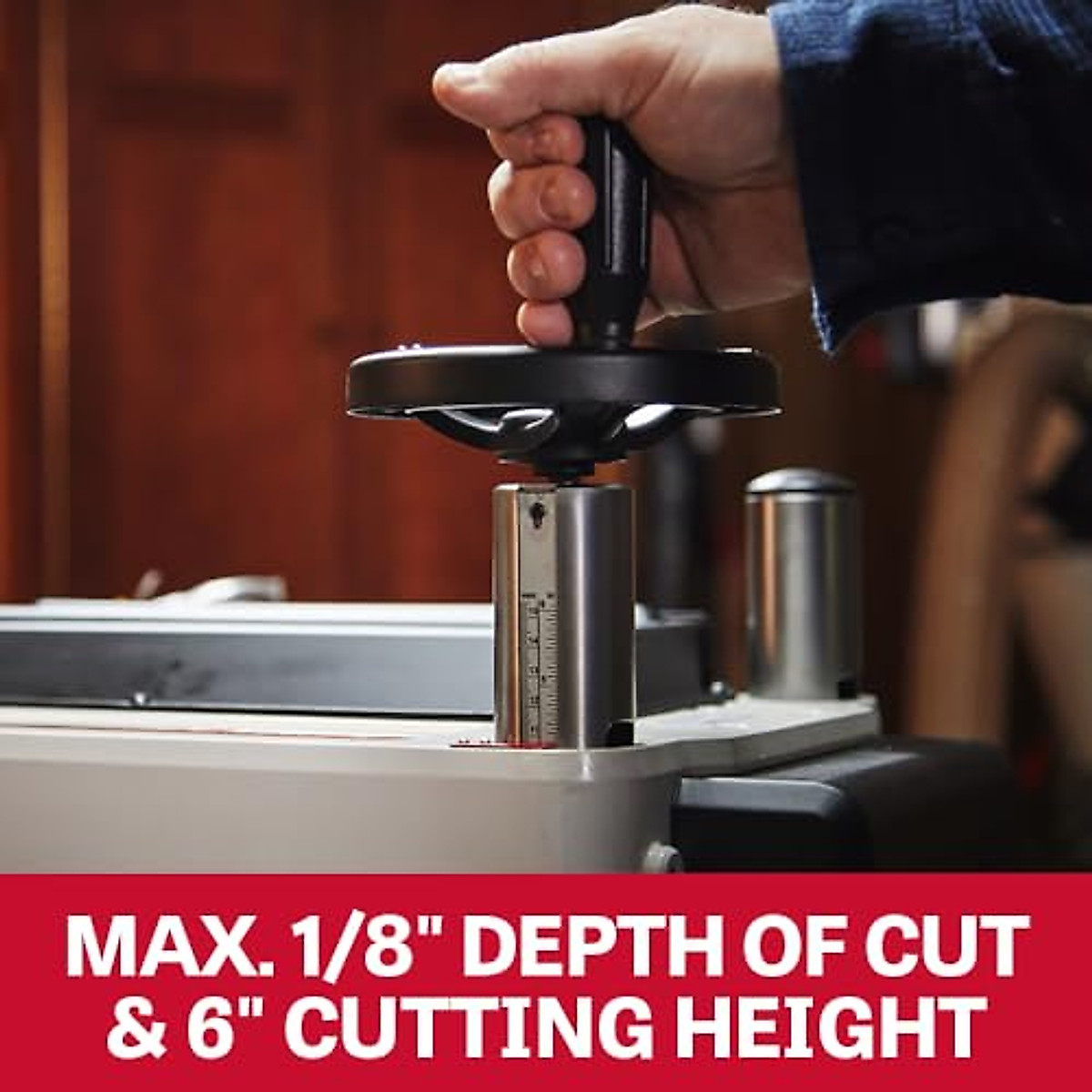 JET 15-Inch Planer, 3 High-Speed Steel Knives, 3 HP, 230V 1Ph (Model JWP-15B)