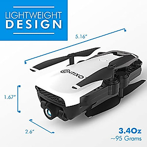 Contixo F16 FPV Drone with Camera for Kids - 2.4G RC Quadcopter Drones for Kids and Beginners with 6-Axis Gyro, 1080P HD Camera, Follow Me Mode, Gesture Control, Headless Mode, WiFi, 2 Batteries