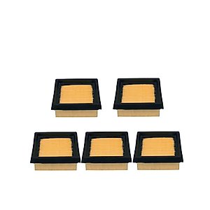 MOWFILL 5 Pack 900777005 Air Filter BP42 Air Filter Replace Ryobi 900777005 Fits Ryobi RY08420 RY08420A RY42BPEMC RY42WB BP42 Gas 42cc Backpack Blower