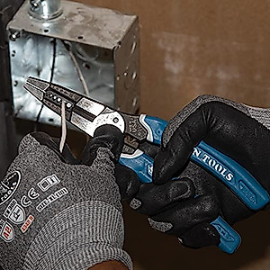 Klein Tools K12065CR Wire Stripper / Cutter / Crimper Tool for Cutting, Stripping, Crimping, Twisting (8-18 AWG solid, 10-20 AWG stranded)