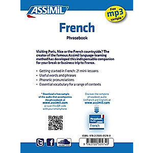 French: French Phrasebook (Includes 21 Language Lessons) (French Edition)