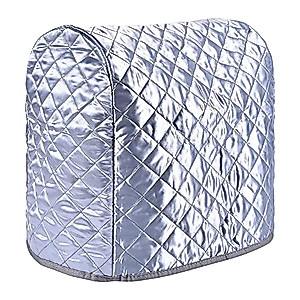 Stand Mixer Cover compatible with Kitchenaid Mixer, Fits All Tilt Head & Bowl Lift Models,Pure Cottot,Fine, Soft, Not Easy to Fade, Not Easy To Pilling (Grey, Fits for 4.5-Quart and All 5-Quart)