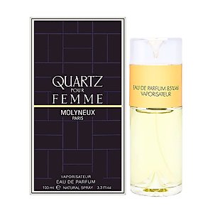 Molyneux Quartz For Women. Eau De Parfum Spray 3.38 Ounces (Packaging May Vary)